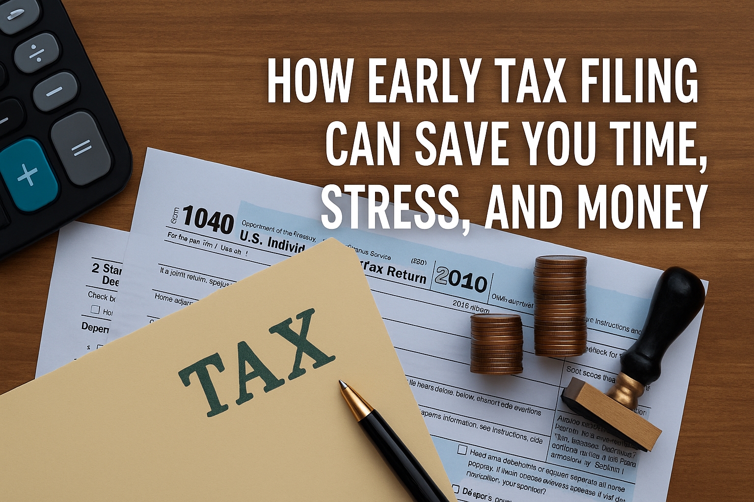How Early Tax Filing Can Save You Time, Stress, and Money | Zulfiqar Web